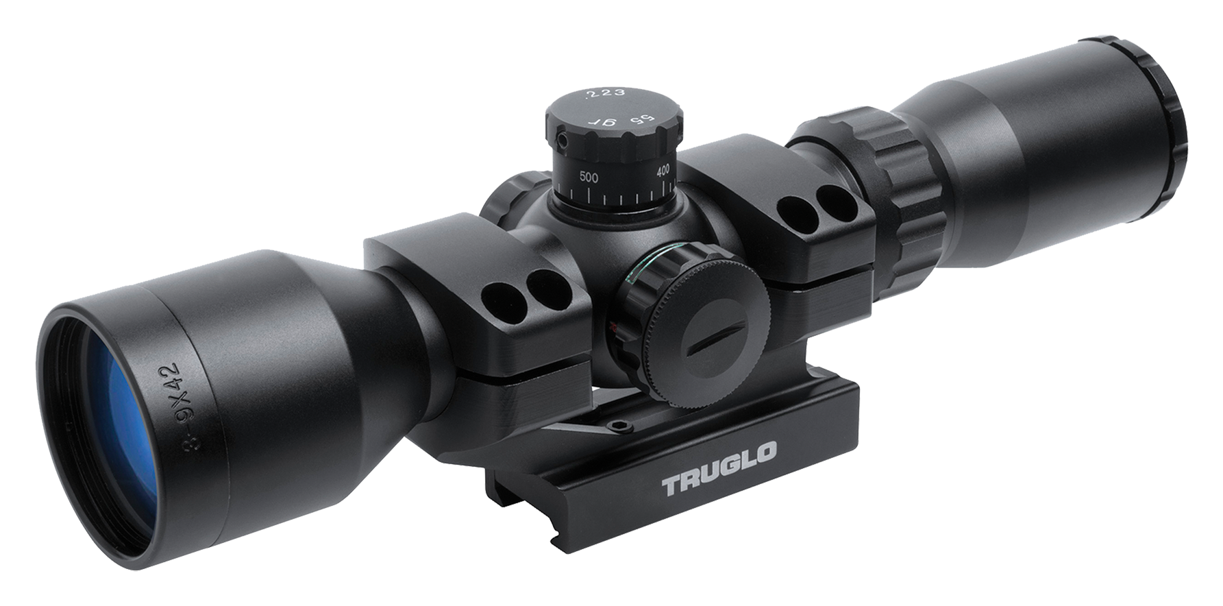 TRUGLO Tru-Brite 30 Tactical Rifle Scope with Illuminated Reticle ...